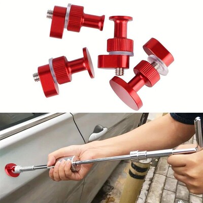 4Pcs Aluminum Alloy Glue Puller Tabs Hail Dent Slide Hammer