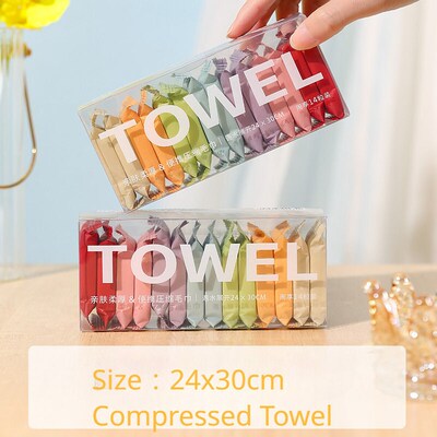 Disposable Compressed Towel Set Travel Towels Non-woven