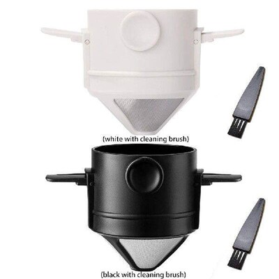 Foldable Coffee Filter Coffee Maker Sieve Portable