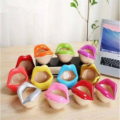 Cute Lips Ashtray Creative Planter  Fashion Mouth Ceramic