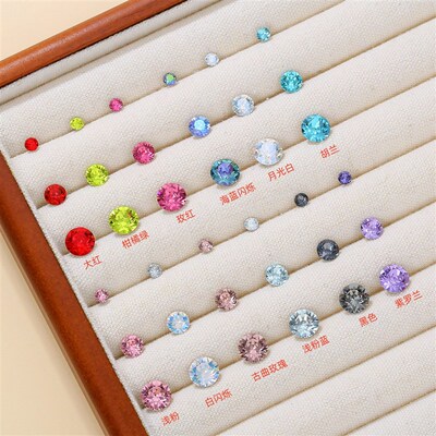 Xiaohongshu 4/ 6/ 8mm Flashing Schwarlow Korean Version Ear