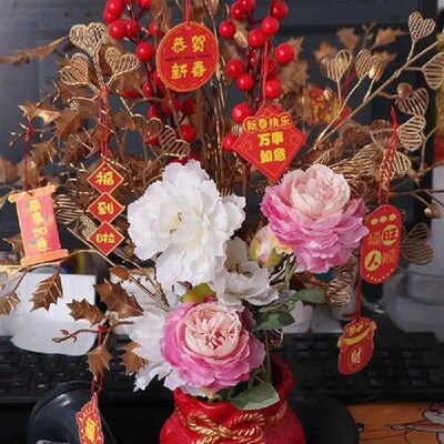 Chinese New Year Hanging Ornament Good Luck Best Blessing