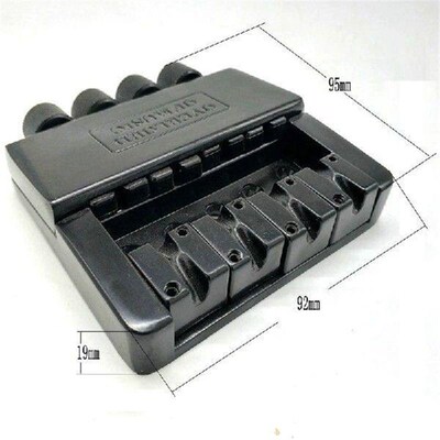 1 Set 4 String Headless Bass Guitar Bridge System Electric