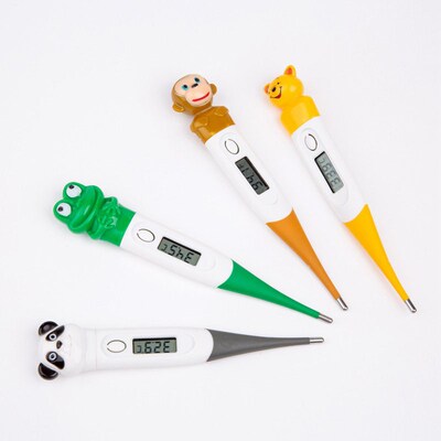 Cute Pet Digital Led Thermometer Cartoons Veterinary Body Th