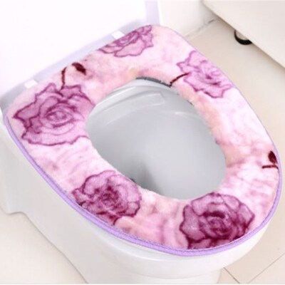 waterproof warm toilet mat implement set closestool 坐便垫