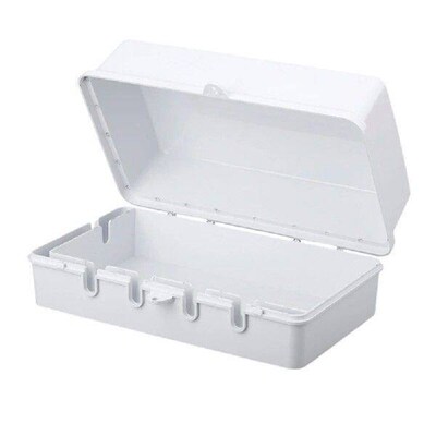 Power Strip Waterproof Box Color: White Outdoor Socket Safe