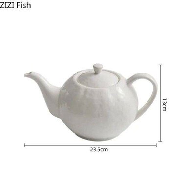 White Porcelain Teapot Restaurant Longjing Puer Tea Maker