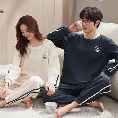 couple Homewear Pyjamas Nightwear Pajamas Pajama Women Men