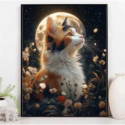 New Arrivals Diamond Embroidery Animal Kit Diy Drill Paintin