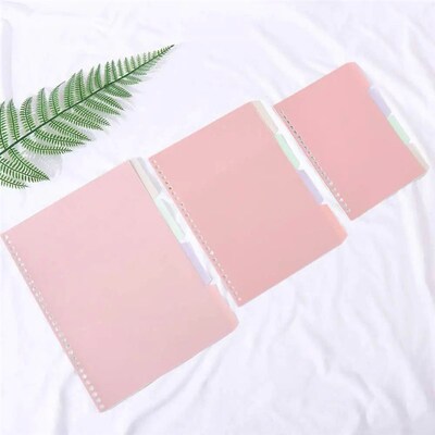 Coil Book Scrapbook B5 A5 A4 Diary Notebook Separator Page B