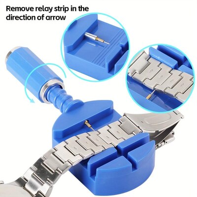 147pcs/set Watchmaker Watch Repair Repairing Tools Kit, Case