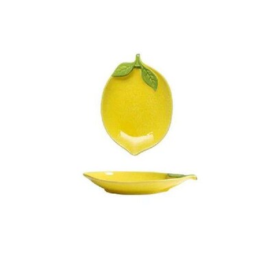 Underglazed Lemon Fruit Plate Household Bowl Food Noodle