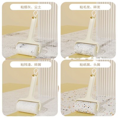 lint dust hair remover cloth sticky roller brush cleaner 1