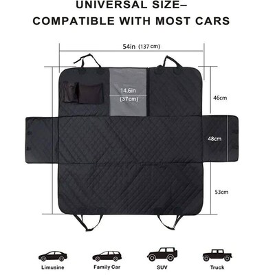 Dog Car Seat ver Waterproof Pet Travel Dog Carriers Hammock