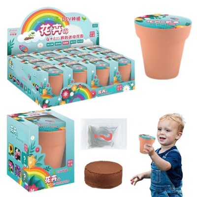 Kids Flower Growing Kit Kindergarten  Observation Potted