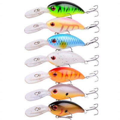1Pcs Crank Fishing Lure Bait Wobbler 14g 10cm Minnow Isca Ar