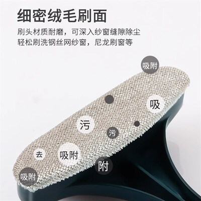 NoDismantle CleaningScreen Brush DoubleSided Scraperfor Glas