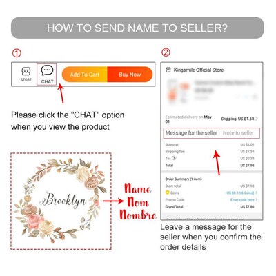 Custom Name Floral Wreath Roses Foliage Watercolor Wall er V