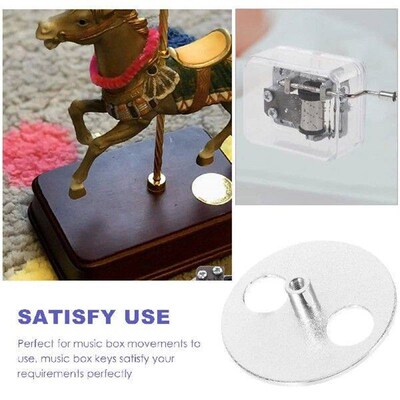 Conductors Music Box Chassis Boxes Winding Keys Replacement
