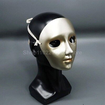 Masked Girl Same Mask Adult Female Makeup Ball Halloween