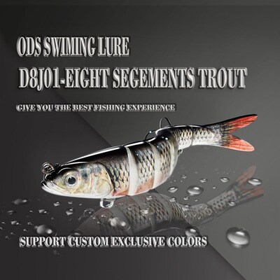 ODS 14cm 30g Sinking Wobblers Fishing Lures Jointed Crankbai