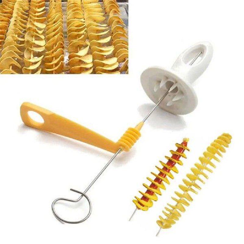 Spiral Potato Cutter with 4 Stainless Steel Sticks Tornado