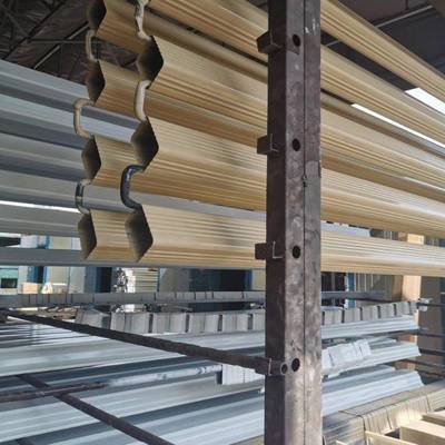 铝合金雨水管别墅外墙方形下水管方管天沟落水管阳光房加厚排水管