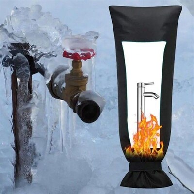 Extended Outdoor Faucet Cover Splash resistant Fasten Tape