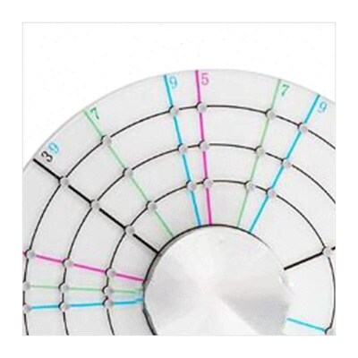 Circular Divider Enhanced Stability Pottery Scraping Shaper