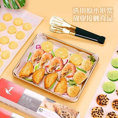 Baking Paper Greaseproof Bakeware Parchment Roll Catering Co