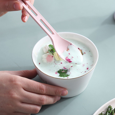 3pcs/set 3 in 1 Travel Portable Cutlery Set Japan Style Whea