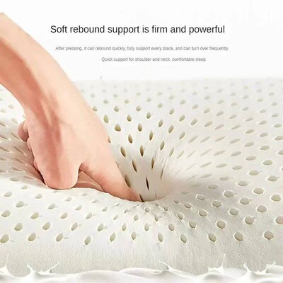 Thailand Natural Latex Pillow Adult Pillow Core Massage Pill