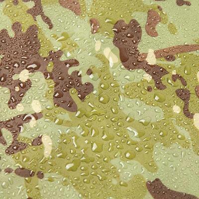 Man Military Impermeable Zipper Camo Raincoat Waterproof Rai
