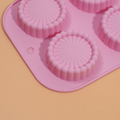 Small Sunflower Mold Silicone Cake Mold Baking Tool for Home