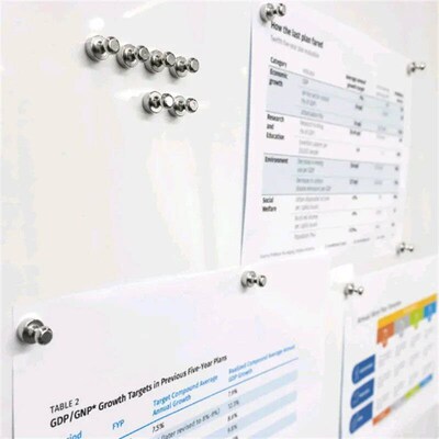 10PCS Magnetic Nail Office Calligraphy And Painting Refriger
