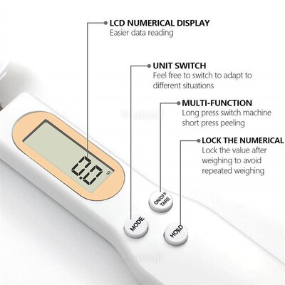 500g/0.1g Portable LCD Digital Kitchen Scale Mini Pets Food