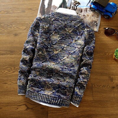 Striped Mens for Sweater Men man clothes Sweaters Slim Fit