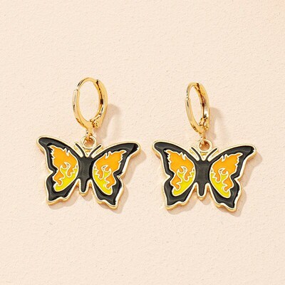 2025 SpringSummer Korea Ins Simple Fashion Butterfly Earring