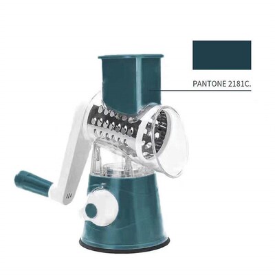 Hand-cranking drum multi-fution vegetable cutter
