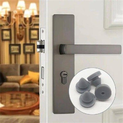【Flash-Deal!】Pack Of 100 Rubber Door Hinge Silencers, 1/2