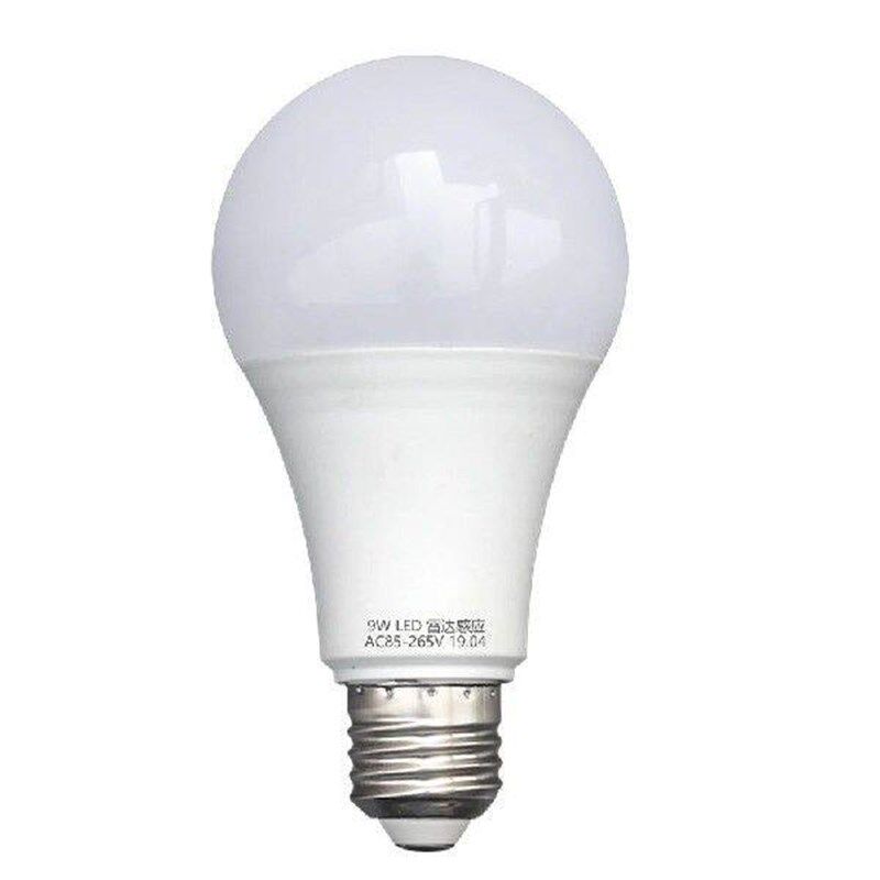 E27 LED Bulb SMD5730 180-240V PIR Motion Sensor Radar Lamp