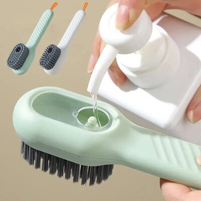 Multi-purpose Cleaning Brush Soft Bristled Liquid Shoes Brus