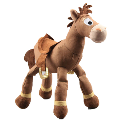 25cm Cartoon Story Stuffed Animals Bullseye Cute Little Hors
