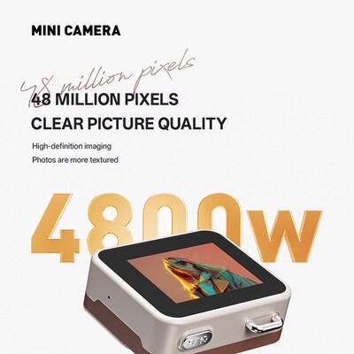 D Retro Mini Small Digital Camera Student Campus Camera Phot