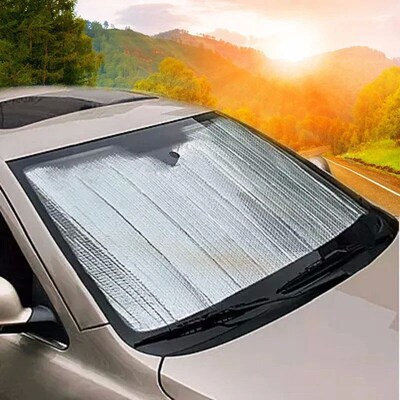 130/140cm Car Windshield Foldable Sun Shade Visor Cover Bloc