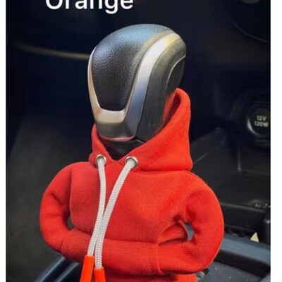 升级款Shifter knob hoodie cover 汽车变速杆连帽衣服挂挡套子