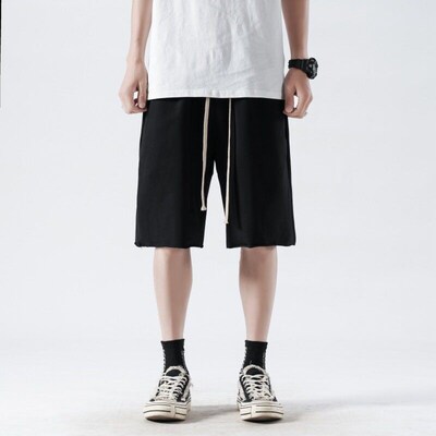 240g cotton brimless m sweatpants mens summer youth casual