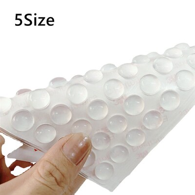 Self Adhesive Door Stopper Rubber Damper Buffer Cabinet Bump