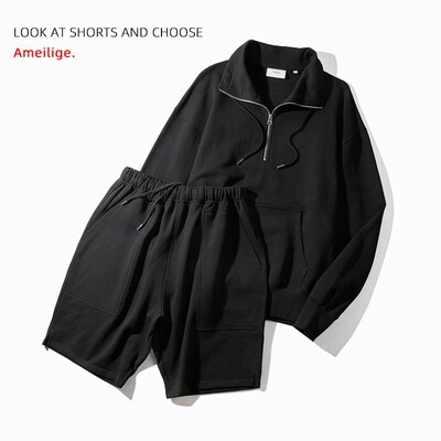 480g retro heavy cotton straight size elastic spring and aut