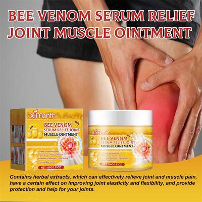 Muscle soreness body care bee venom joint care cream